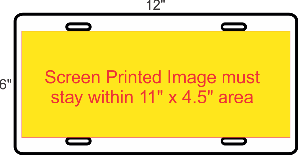 Aluminum License Plates - Custom Aluminum License Plates Silk Screen ...